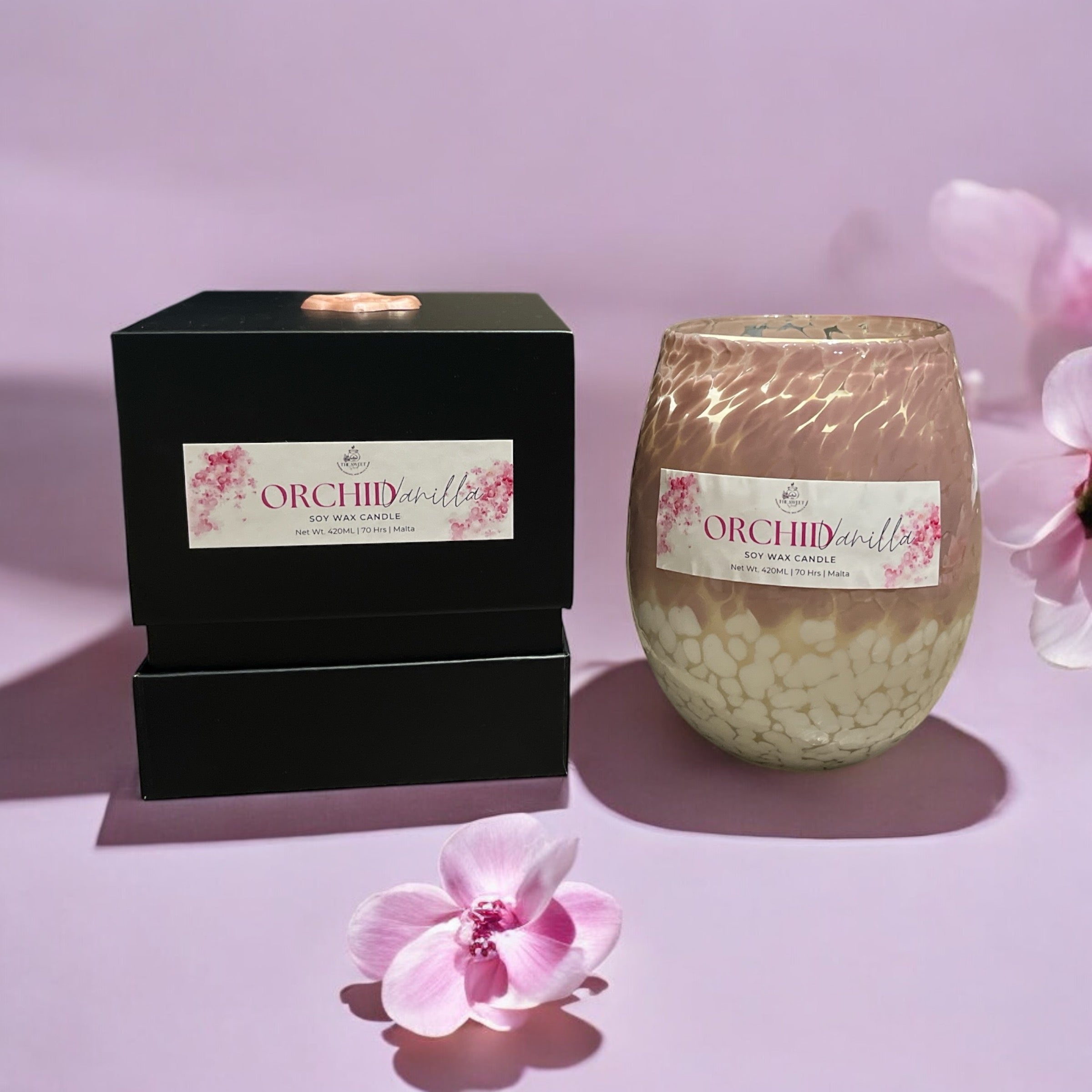Cosmetic 420ML Glass Jar Candles – The Sweet Scent